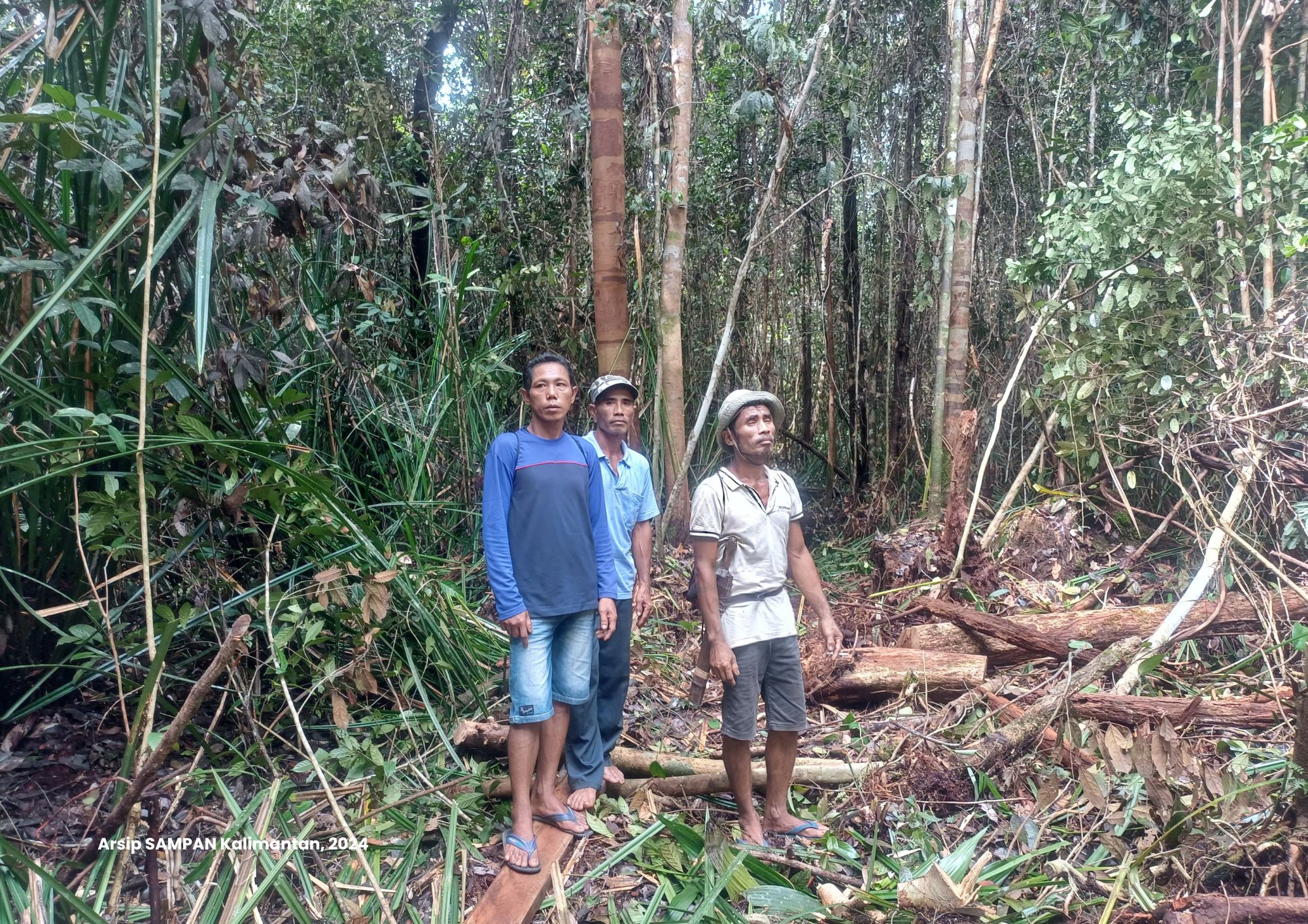 Patroli Pengamanan Kawasan Hutan Desa Teluk Bakung - SAMPAN KALIMANTAN ...